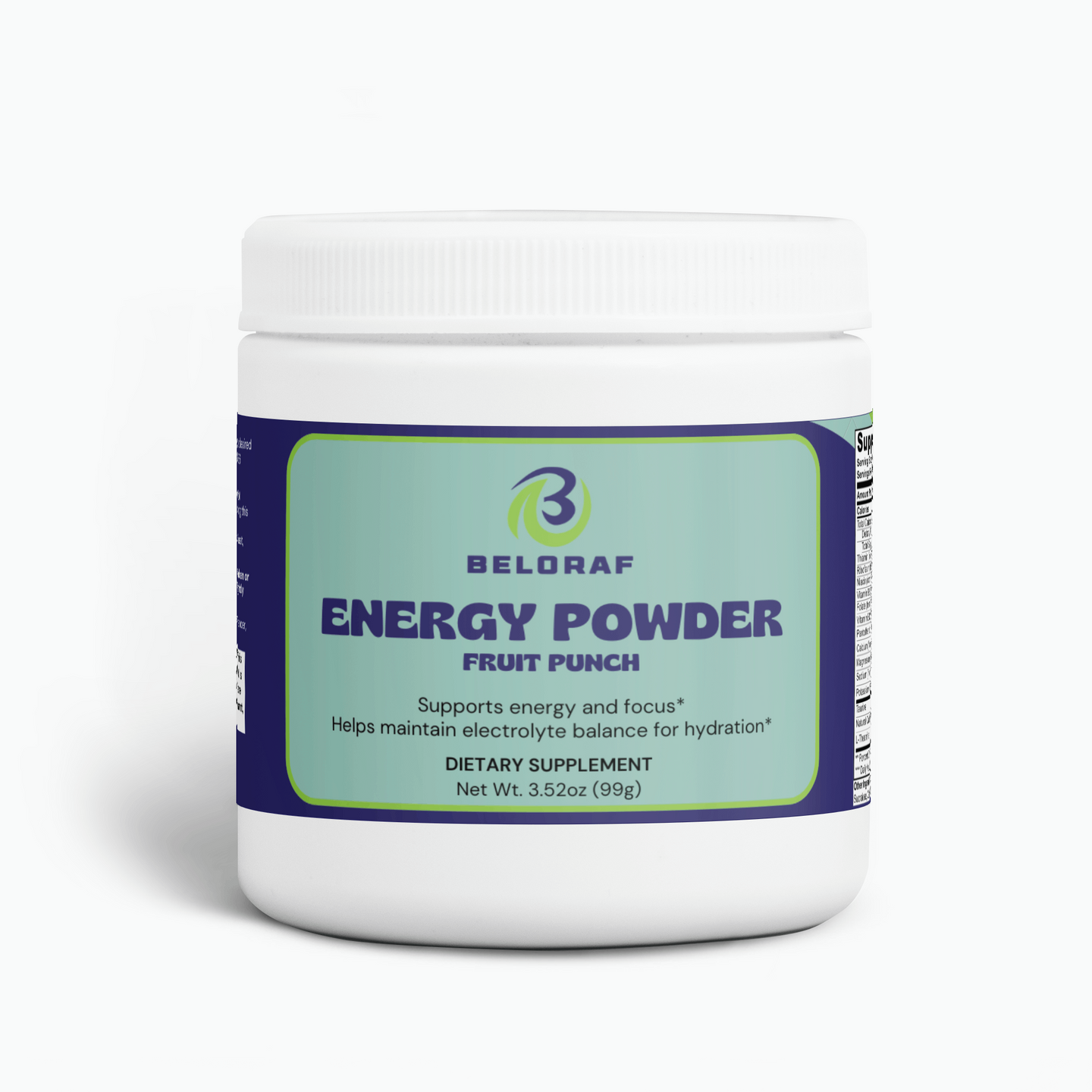 Energy Powder (Fruit Punch) – Beloraf